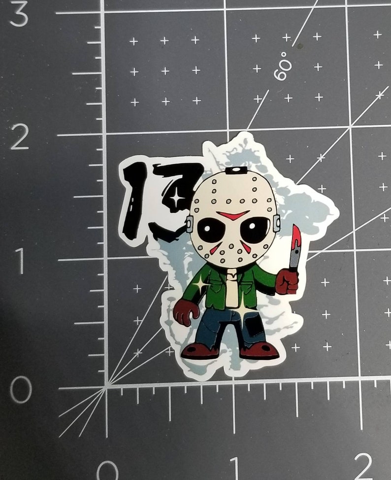 Horror Stickers - Etsy