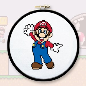 Super Mario Cross Stitch Pattern - Etsy