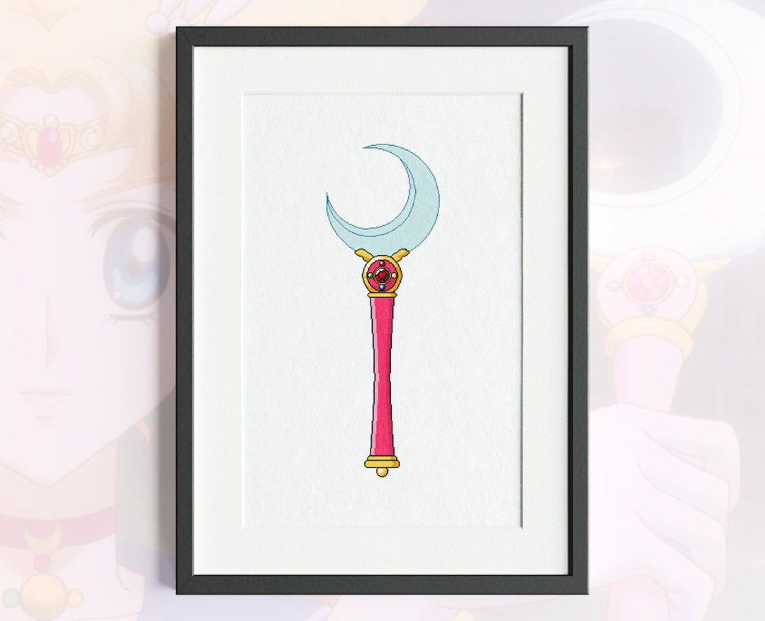 Moonlight Stick Cross Stitch Pattern - Etsy