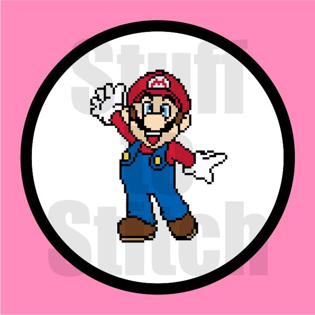 Super Mario Cross Stitch Pattern - Etsy