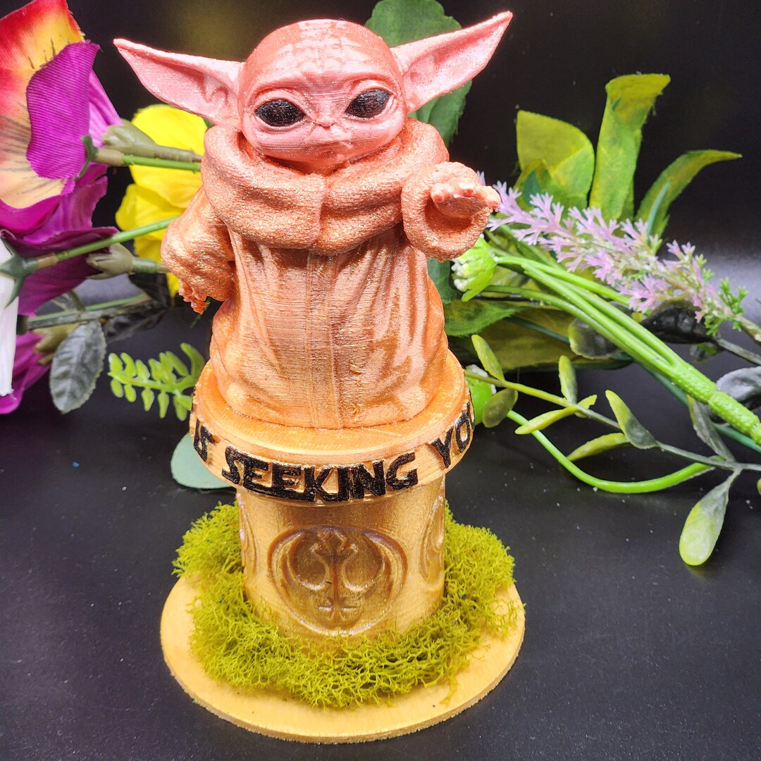 Grogu Statue - Etsy