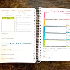 12-week Fitness & Nutrition Journal: Colorful Floral Weight Loss ...