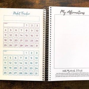 Mindful Health All-in-one Fitness & Food Journal, Fitness Diet Diary ...