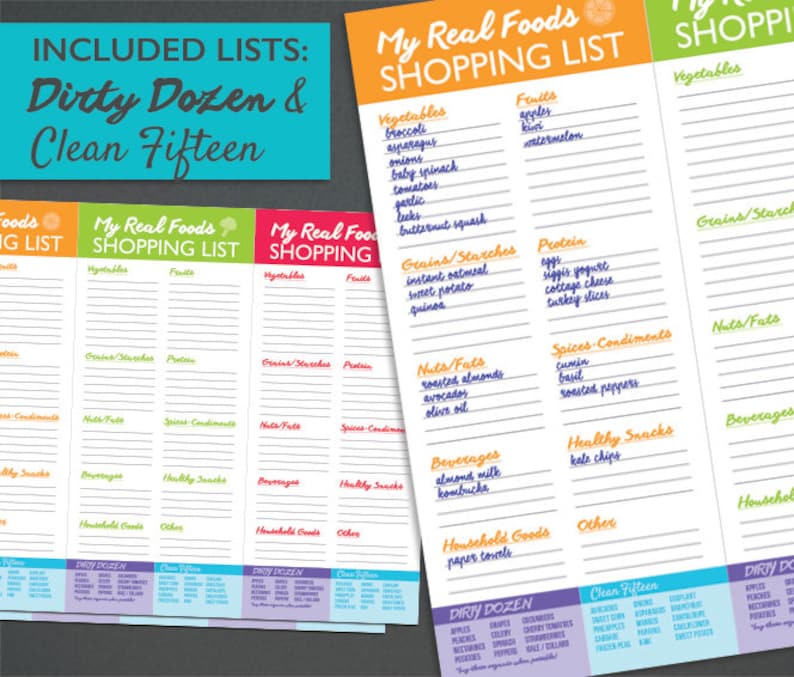 Printable Food Journal Diet Diary Calorie Counter Colorful - Etsy