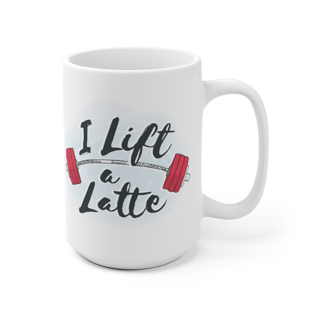 Lift a Latte Weightlifting CrossFit Coffee Mug Barbell | Etsy