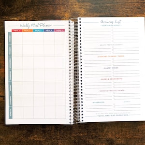 Mindful Health All-in-one Fitness & Food Journal, Fitness Diet Diary ...