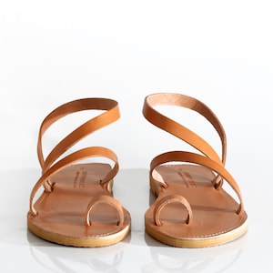 Toe Ring Sandals, Sandals, Leather Sandals, Greek Sandals, Leather ...