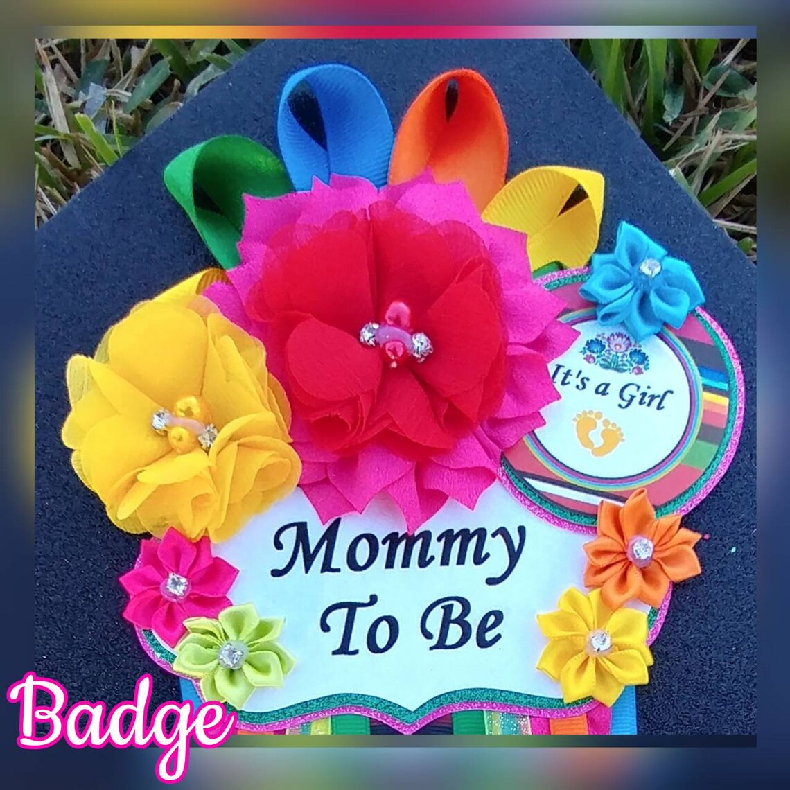 Fiesta Baby Girl Themed Mommy To Be Baby Shower Corsage or | Etsy
