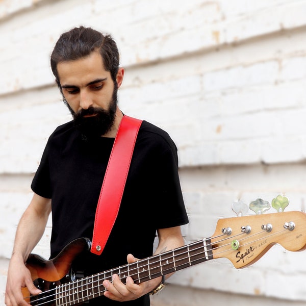 Handmade Bass Guitar Strap Etsy