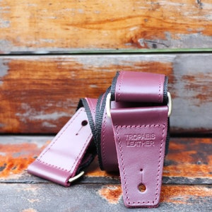 Elvis Presley Style Guitar Strap, Personalized Leather Guitar Strap ...