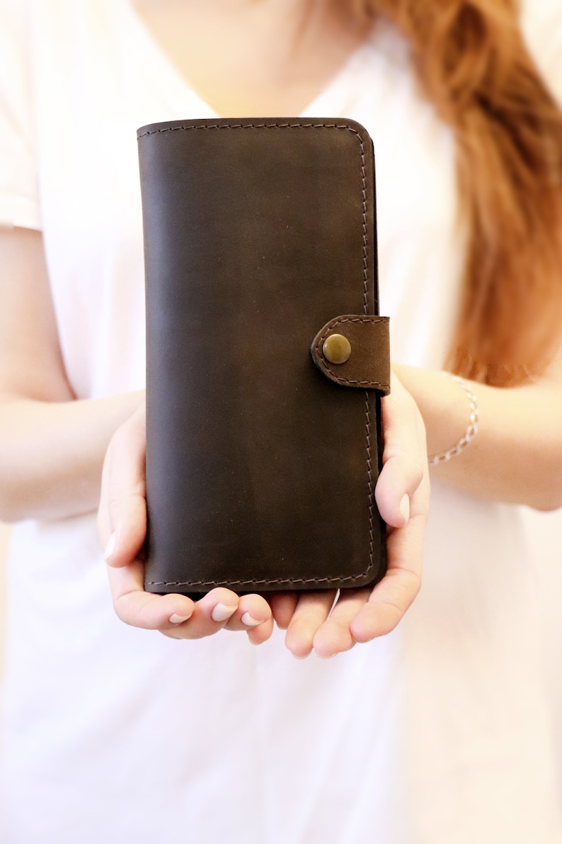 Personalized Moneyholder Long Wallet Women Big Wallet Womens - Etsy