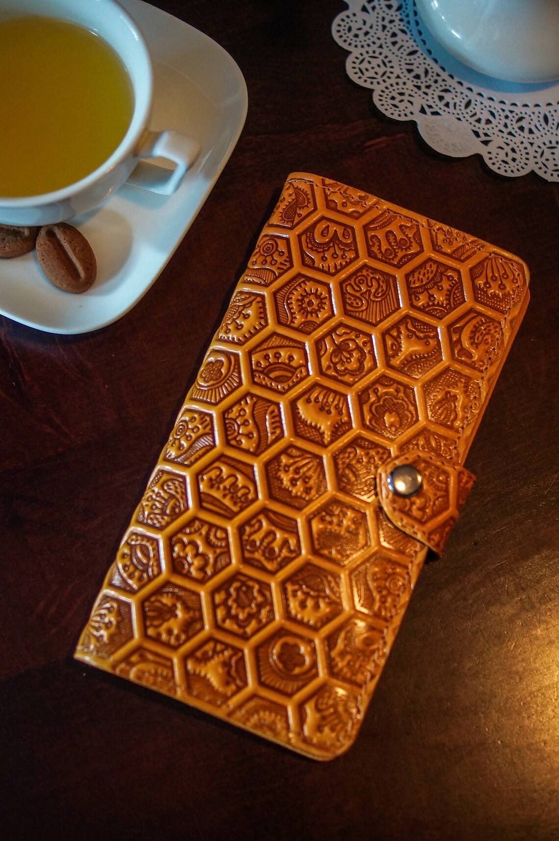 Personalized Slim Unique Wallet Women Coin Pocket Big Womens Bifold ...