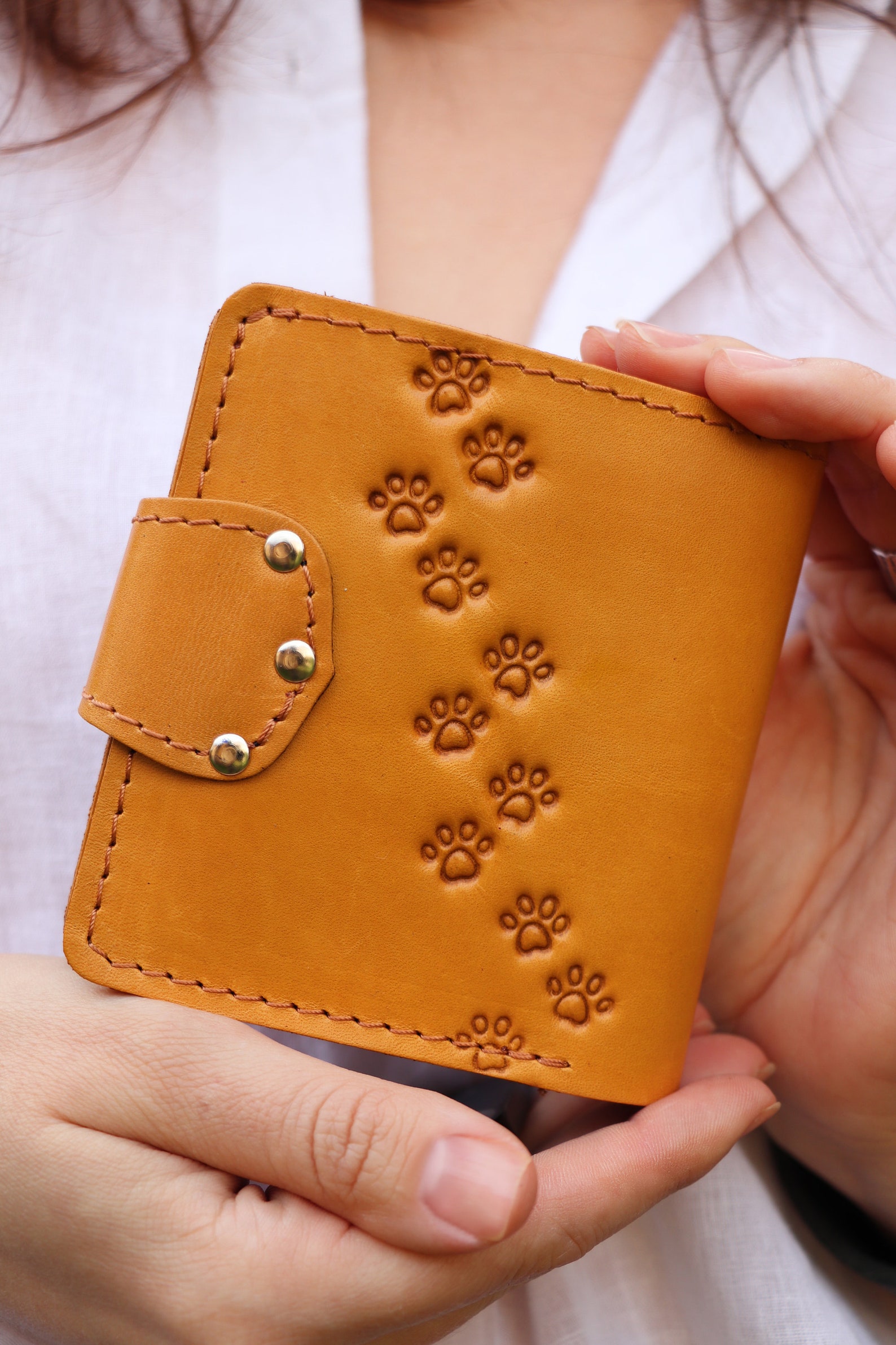 Personalized Exclusive Yin and Yang Cats Wallet Womens Yellow | Etsy