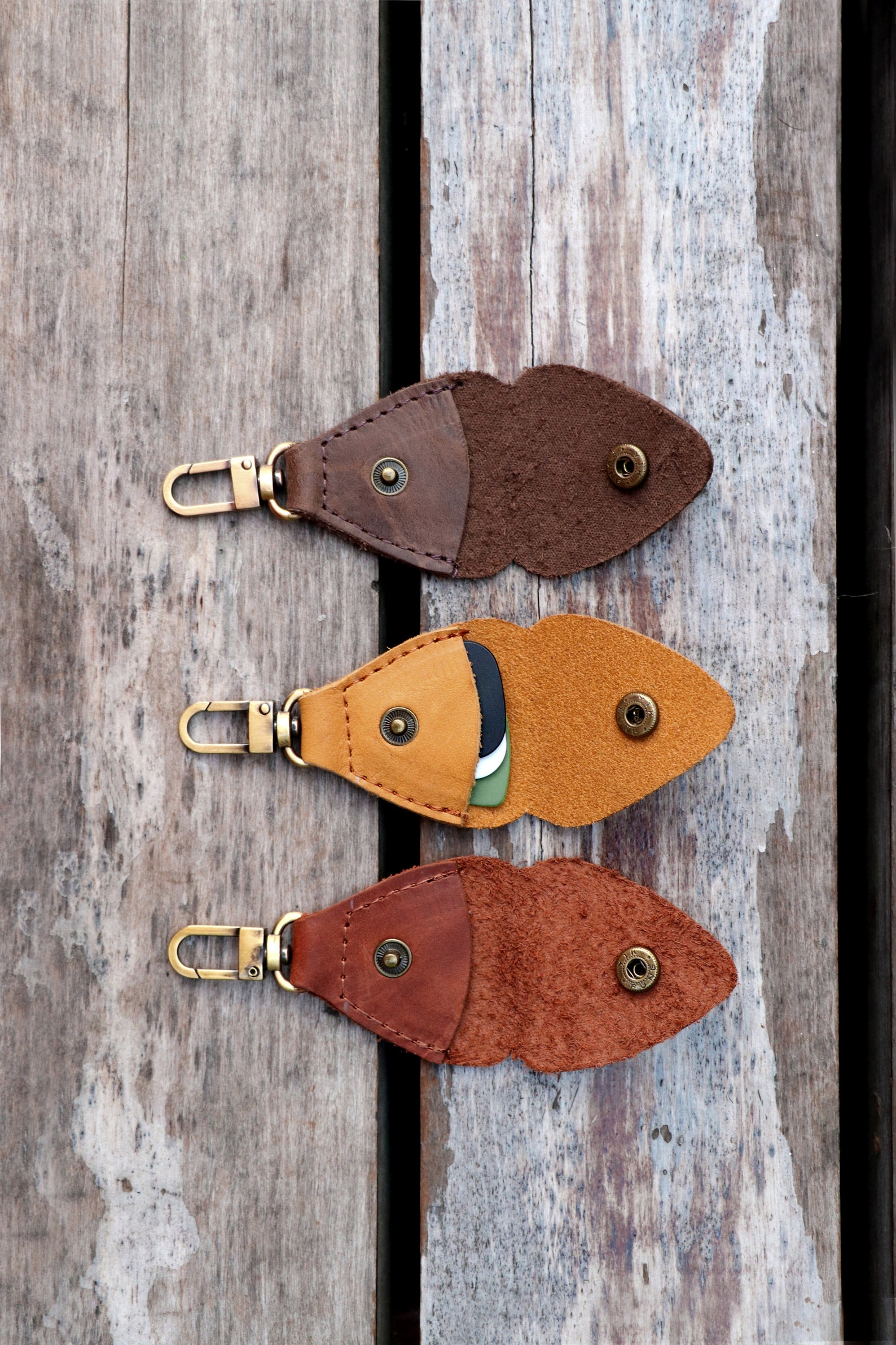 Personalized Leather Guitar Pick Holder Engraved Guitar Pick - Etsy