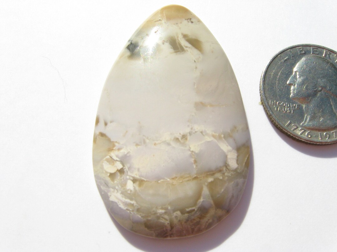Burro Creek Blue Cabochon (52.6x31.5x6.2mm) Burro Creek Purple Old ...