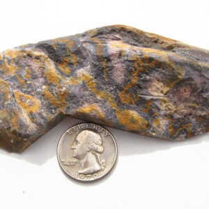 Arizona Squiggly Jasper Rough Slab (120x52x20mm) Jewelry Cabbing Slab ...