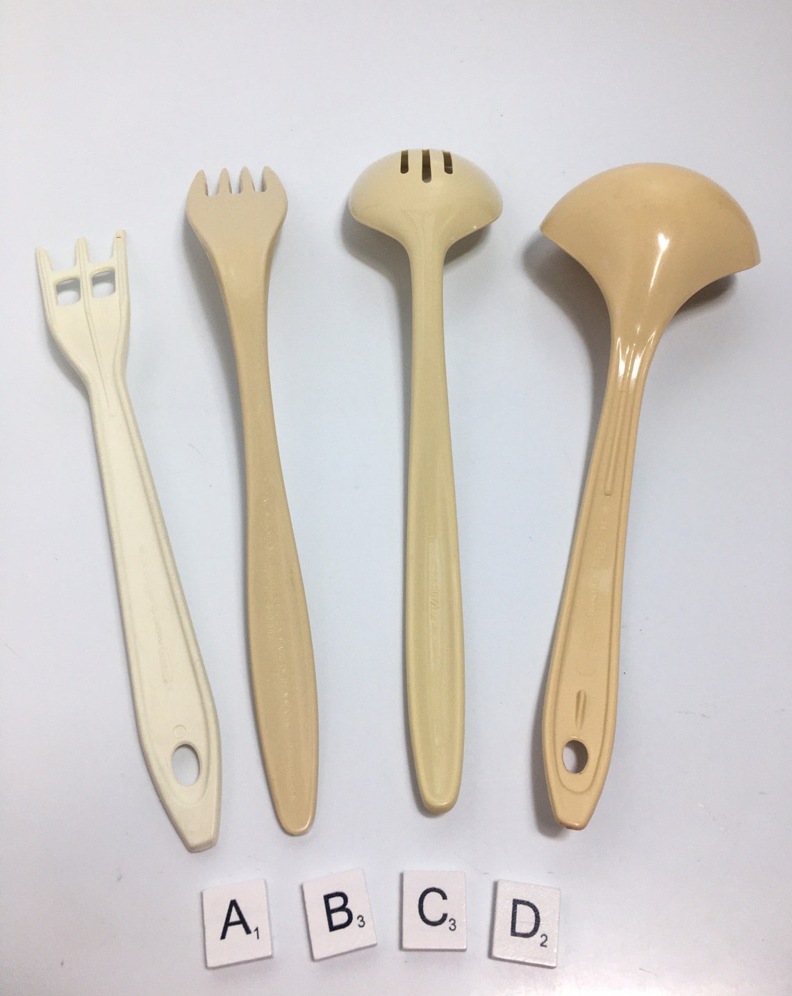 Hutzler Rosti Vintage Melamine Kitchen Utensils Spatula Fork - Etsy