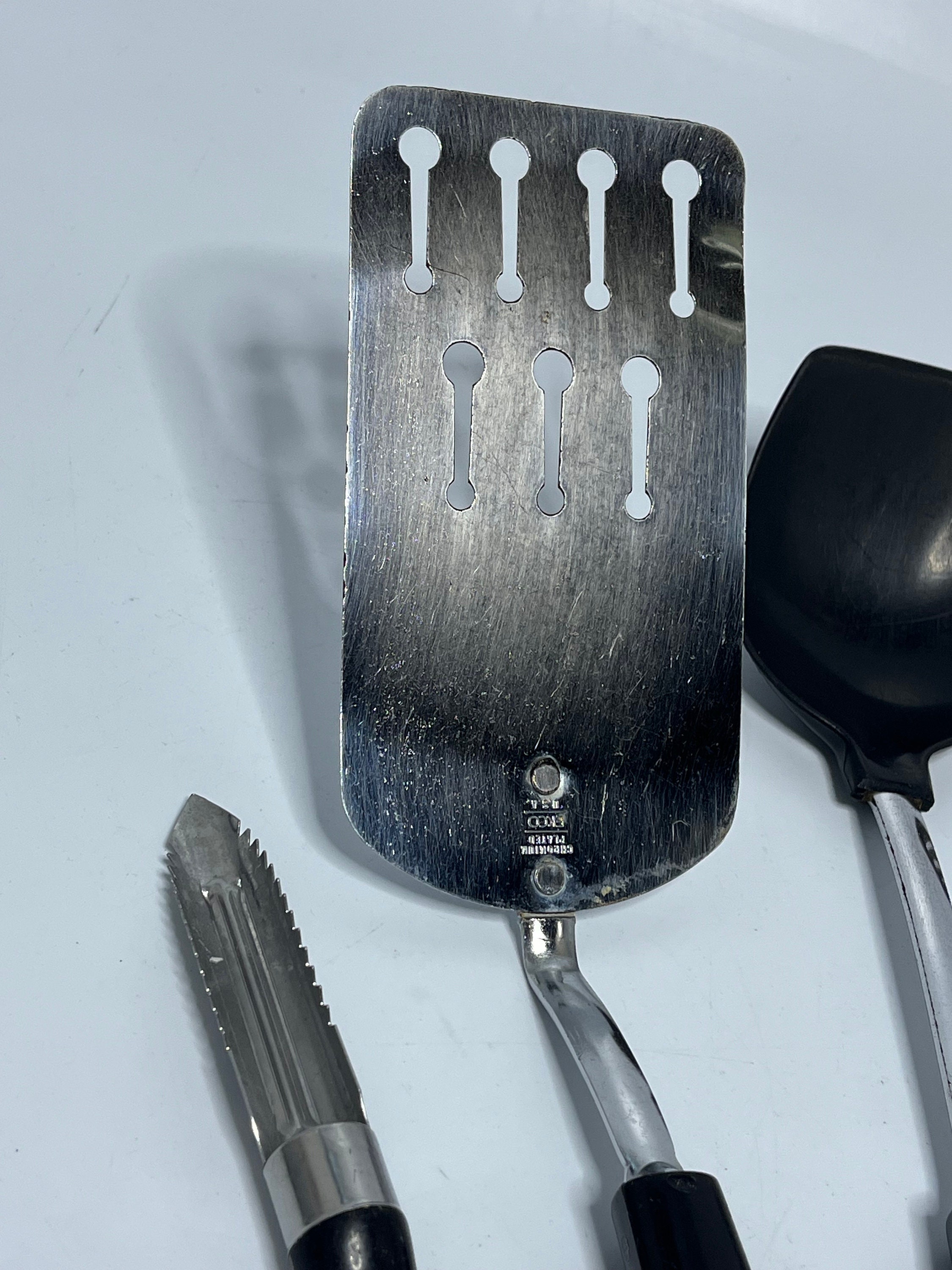Ekco USA Nylon Spatula Vintage Kitchen Utensils Spatula Pancake Turner ...