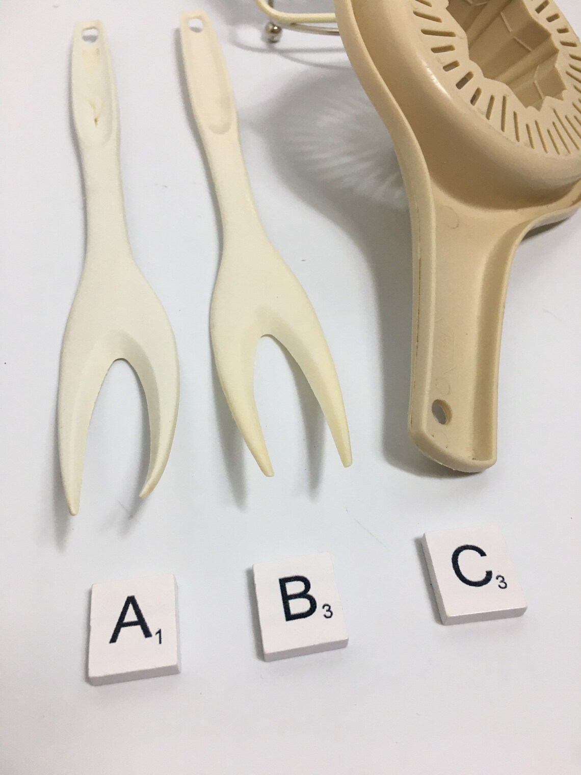 Foley Vintage Kitchen Utensils USA Nylon Fork Ladle Spoon - Etsy