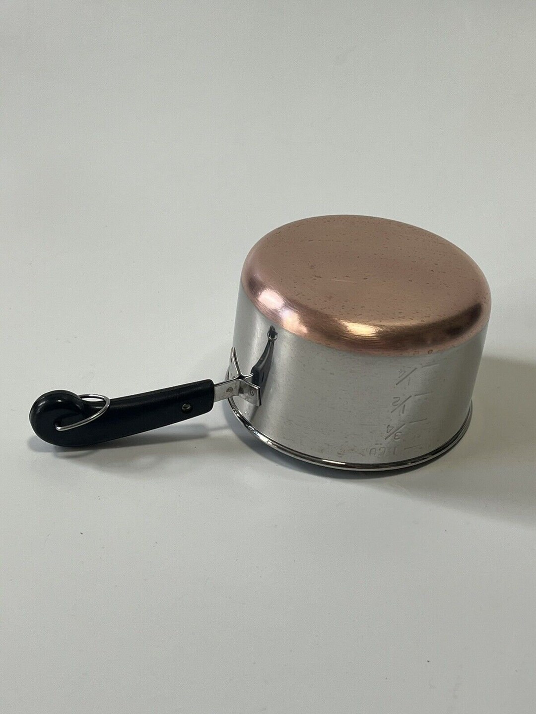 Revere Copper Bottom Measuring Cup Butter Sauce Pan Mini Cookware ...