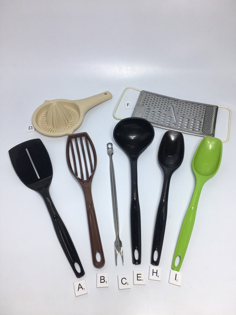 Foley Vintage Kitchen Utensils USA Nylon Fork Ladle Spoon - Etsy