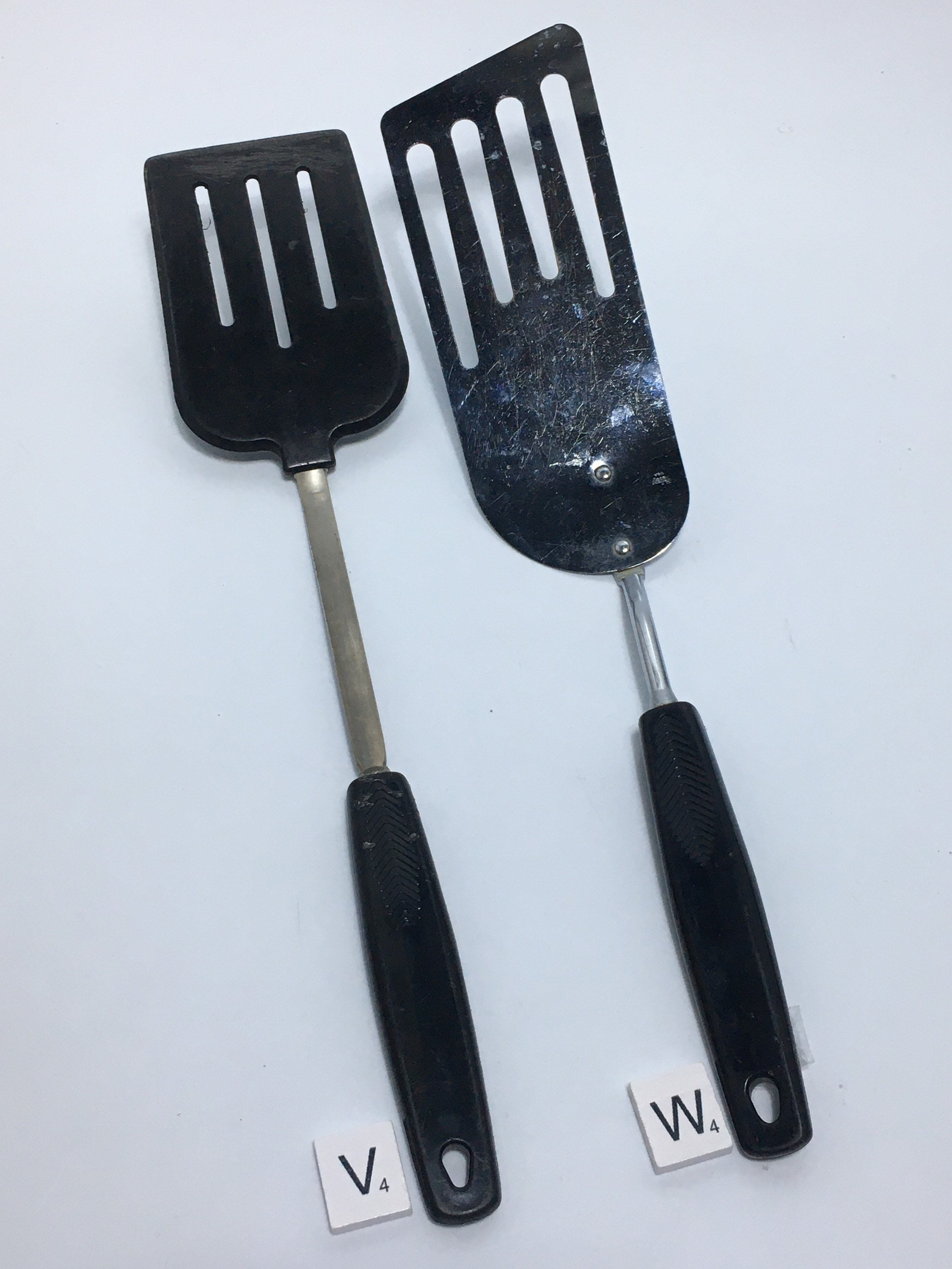 Foley Chief Chrome Kitchen Utensils Spatula Turner Strainer Spoon Ladle ...