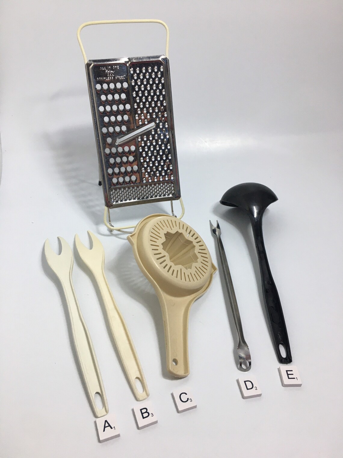 Foley Vintage Kitchen Utensils USA Nylon Fork Ladle Spoon - Etsy