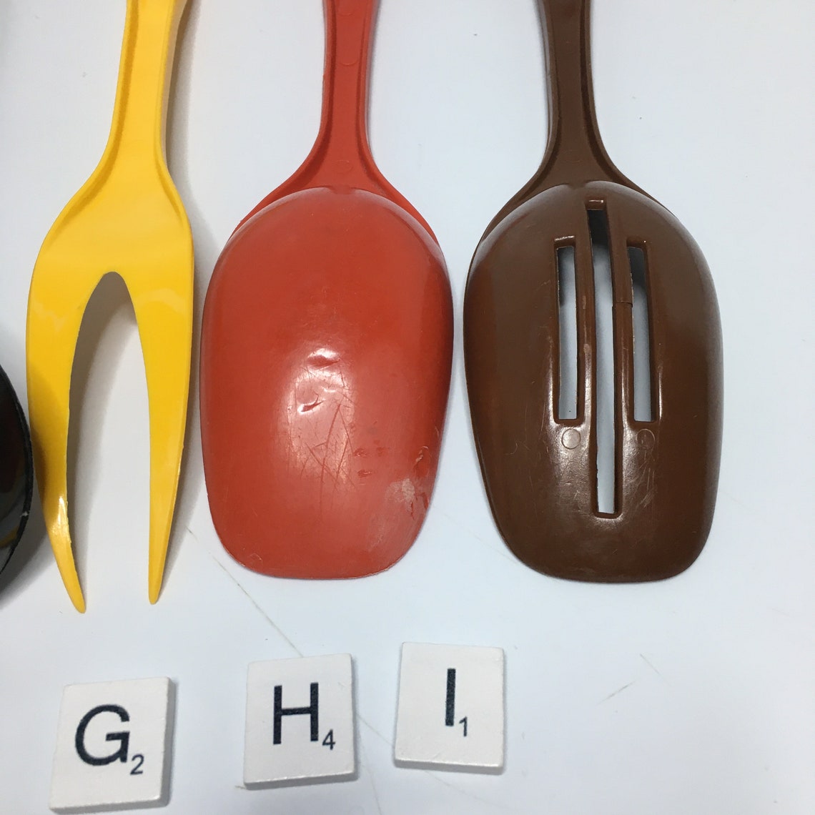 Foley Vintage Kitchen Utensils USA Nylon Fork Ladle Spoon - Etsy