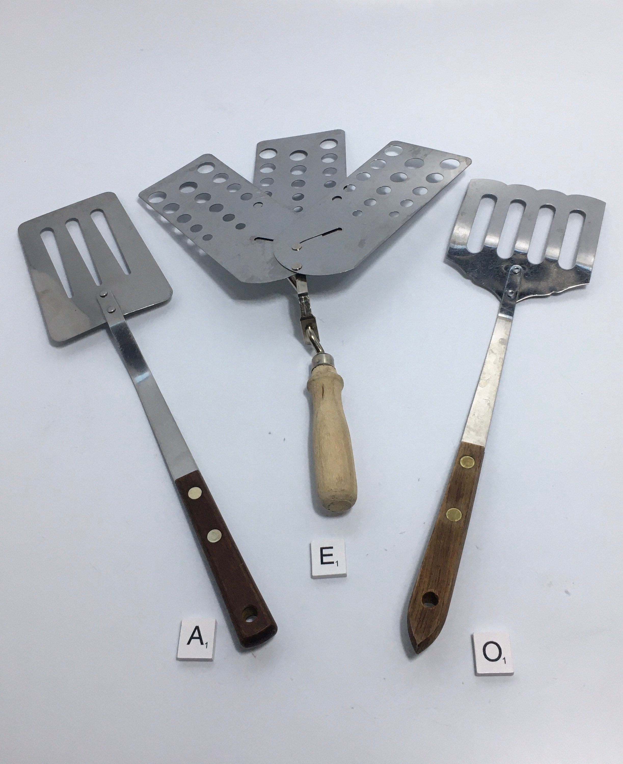 Spatula Turner Pancake Flipper Vintage Kitchen Utensils Stainless Steel ...