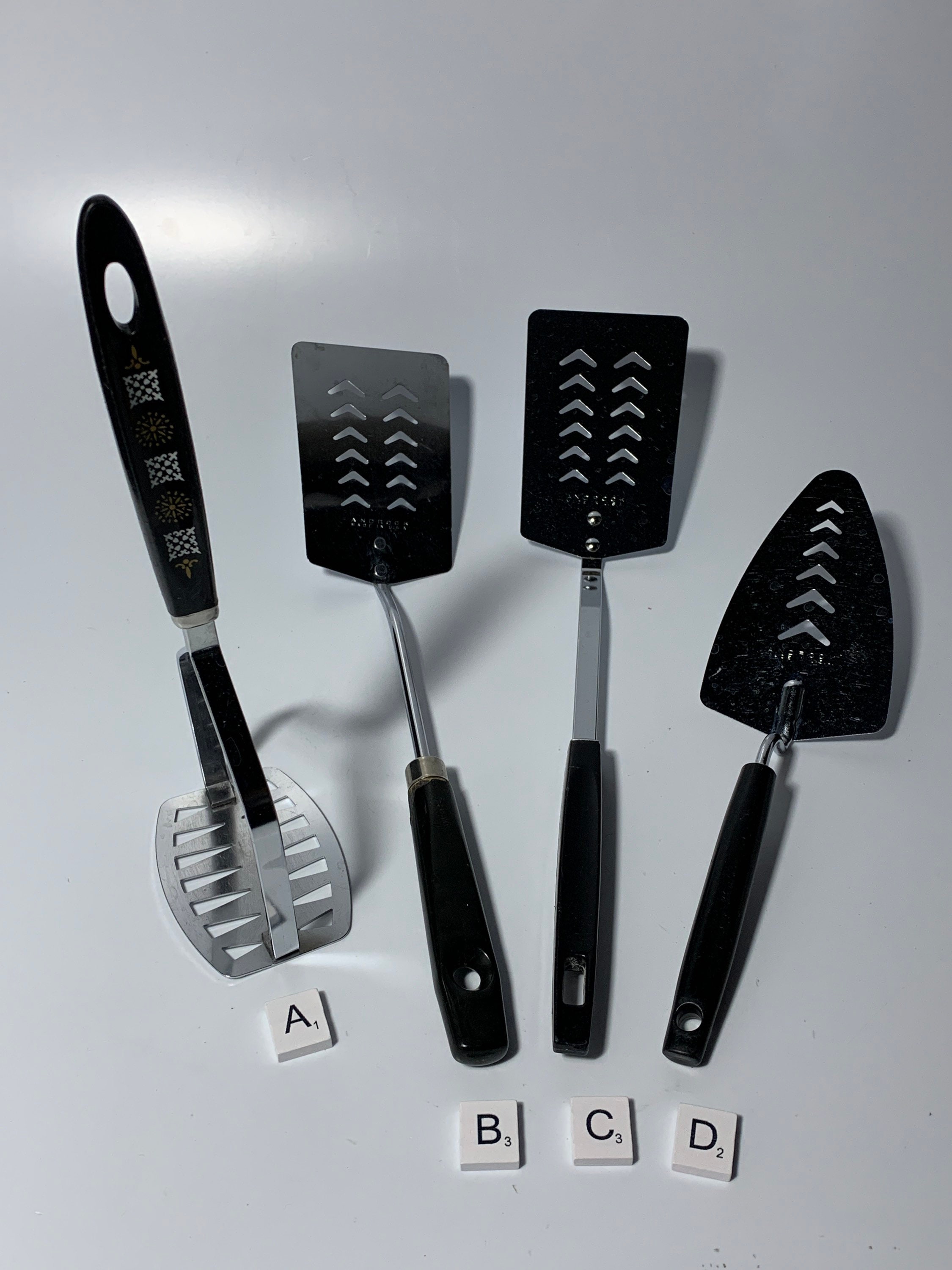 Androck Arrow Vintage MCM USA Kitchen Utensils Spatula Masher Pie ...