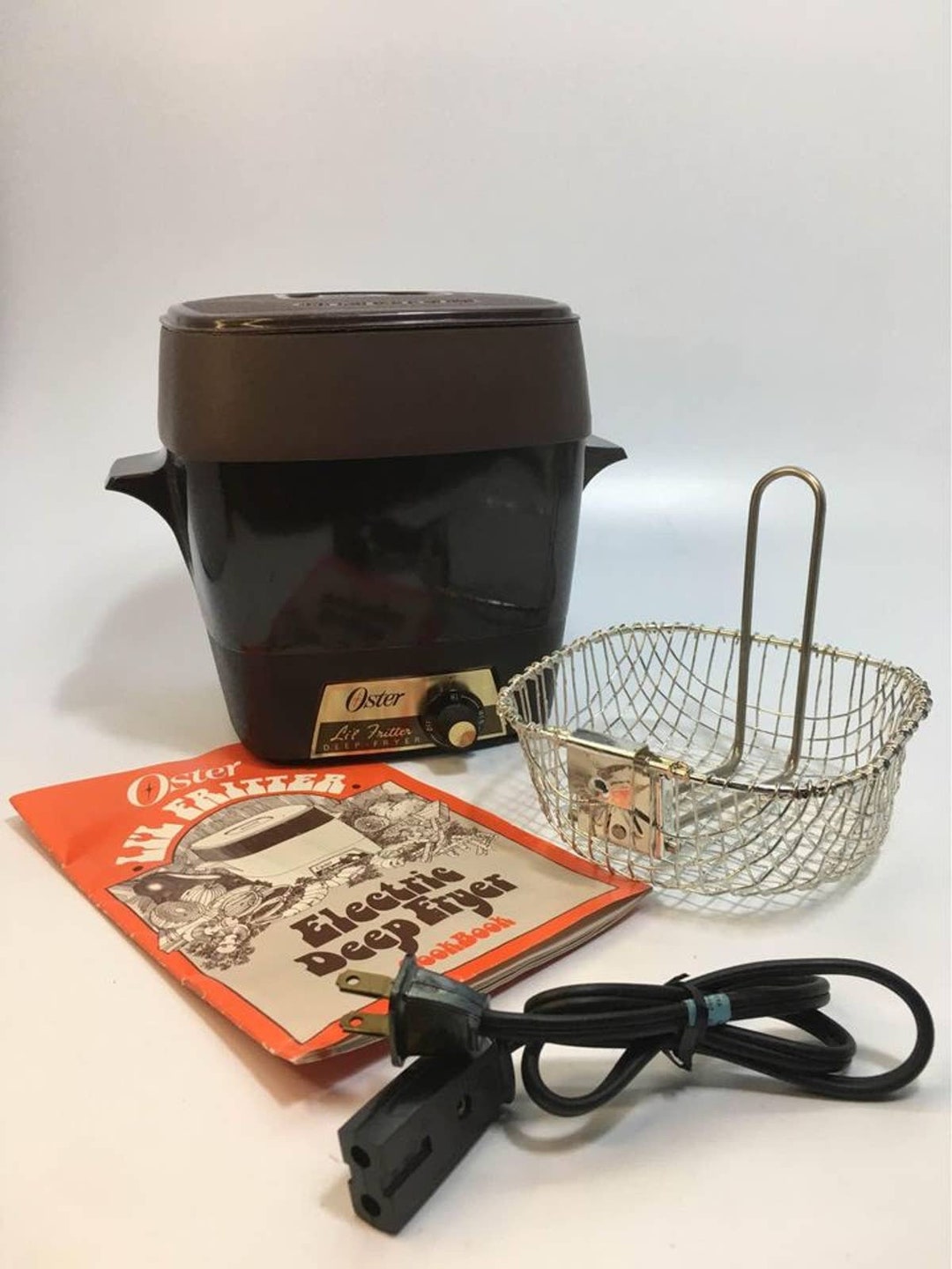 Deep Fryer Electric Oster Lil Fritter Like New Vintage 70s - Etsy