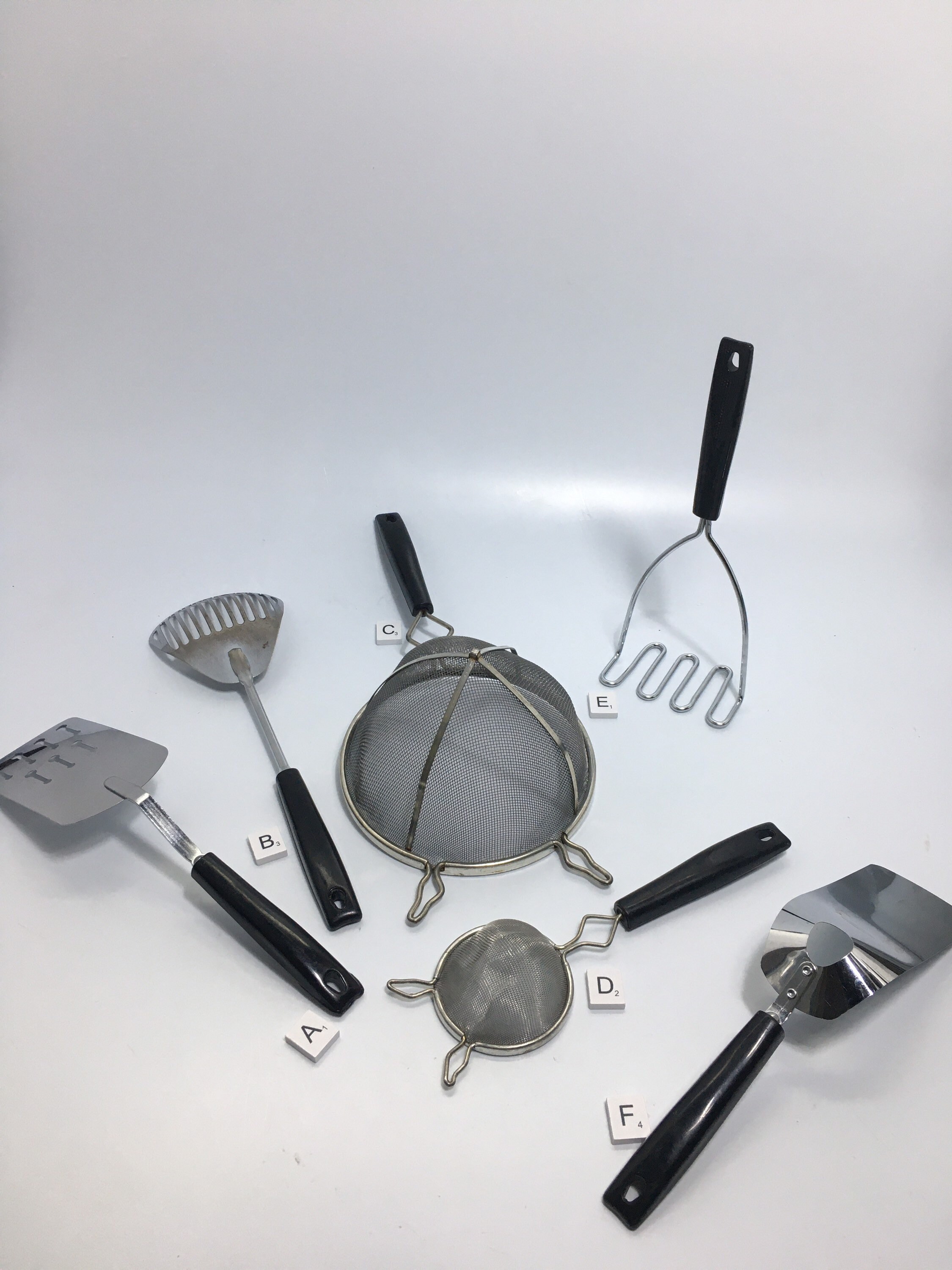 Ekco USA Chromium Nylon Vintage Kitchen Utensils Spatula Pancake Turner ...