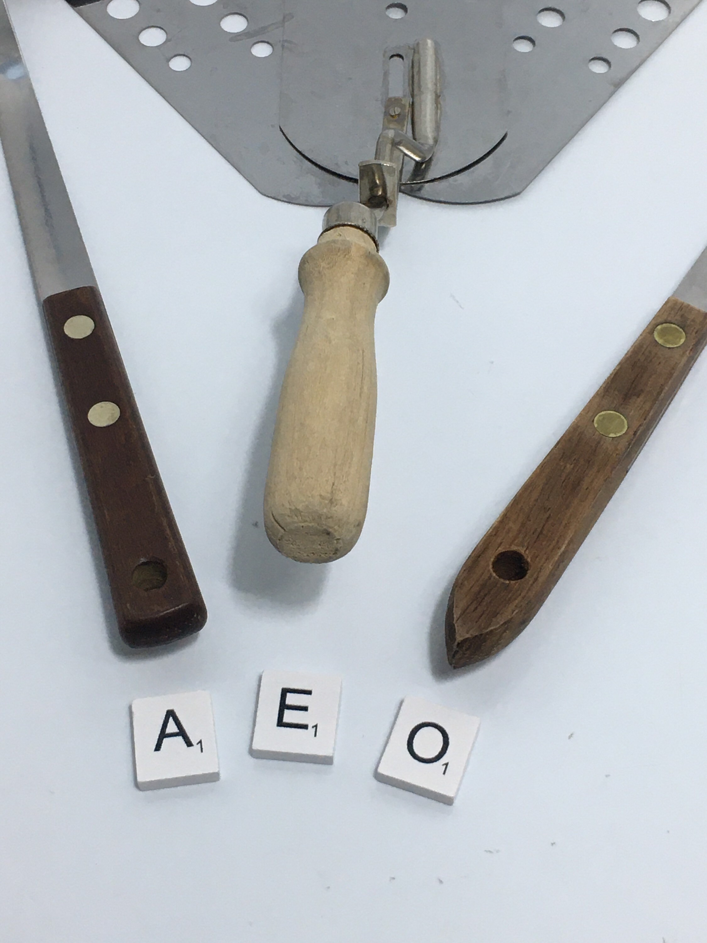 Spatula Turner Pancake Flipper Vintage Kitchen Utensils Stainless Steel ...