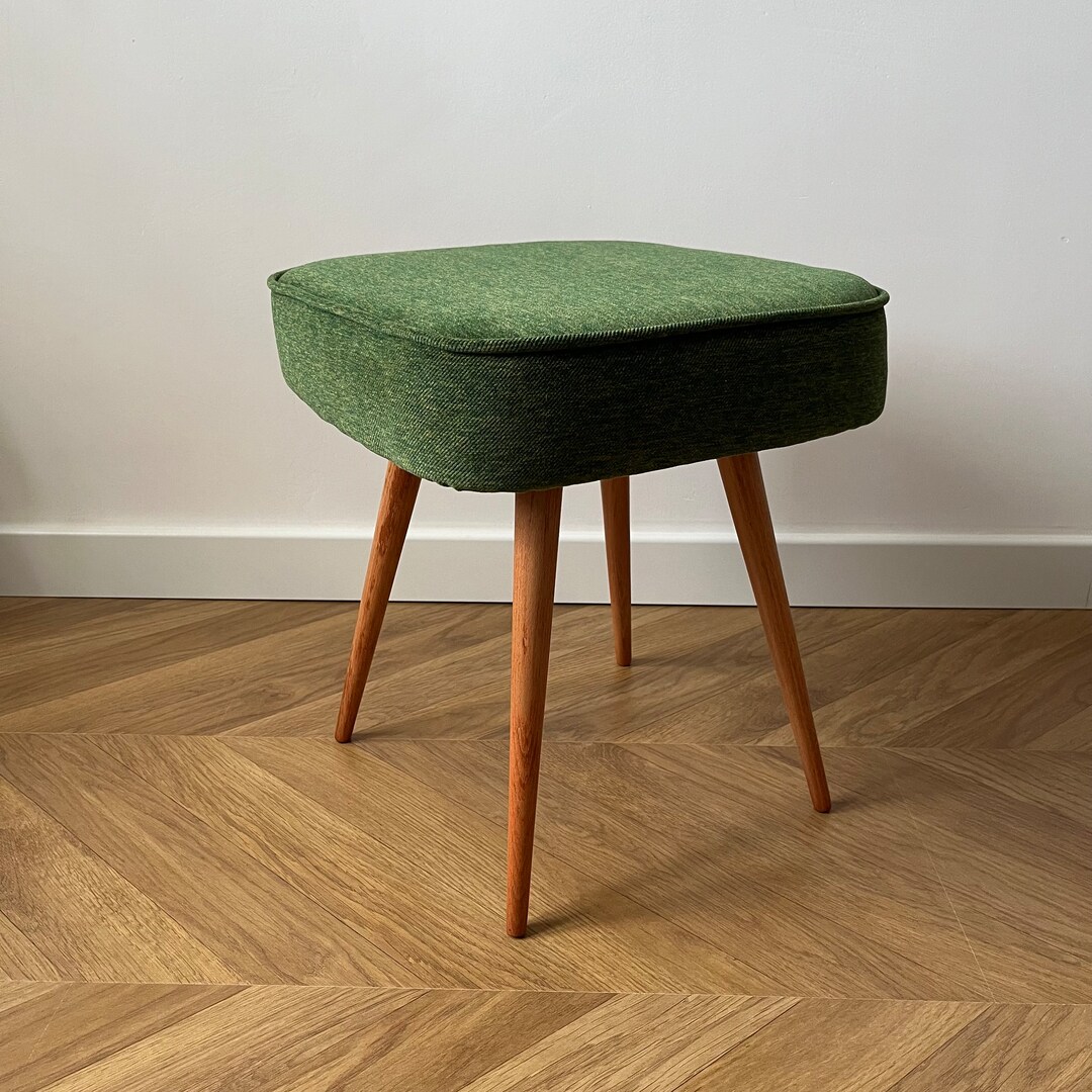 Vintage Polish Stool Type 270-25 From 1960s After Complete Renovation ...