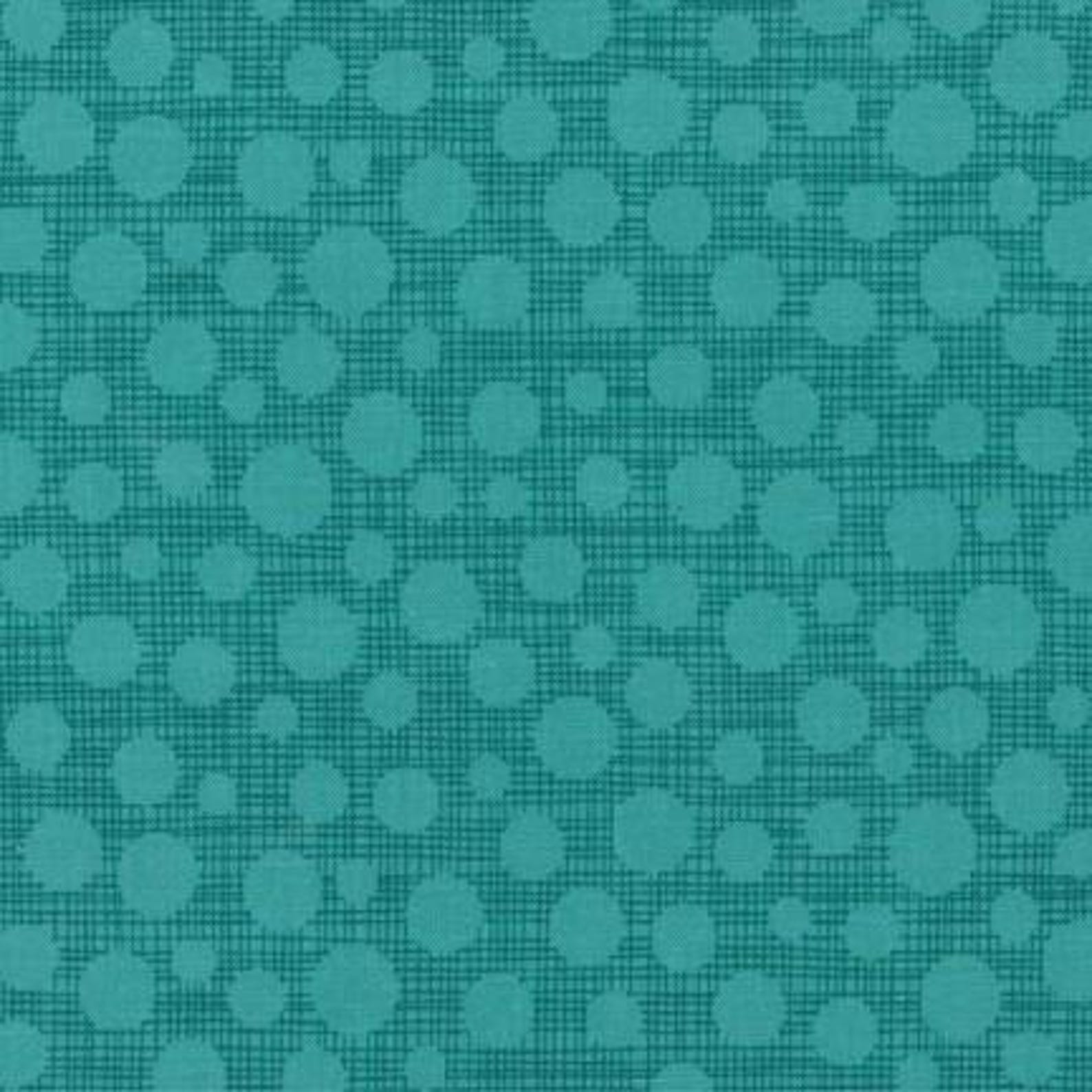 Teal Marine Hash Dot by Michael Miller > Hash Dot CX6699 MARI Linen ...