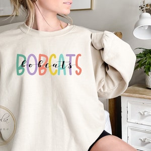 BOBCATS SVG, School Mascot, Colorful, Svg, Jpeg, Png, Cut File ...