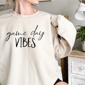 Game Day Vibes SVG, Quotes, Cursive, Svg, Png, Jpeg, Cute File ...