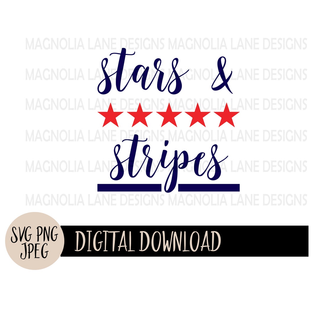 Stars & Stripes SVG, America, Stars, USA, Svg, Png, Jpeg, Cut File ...