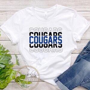 COUGARS SVG, Football, Team Sports, School Mascot, Svg, Jpeg, Png, Cut ...