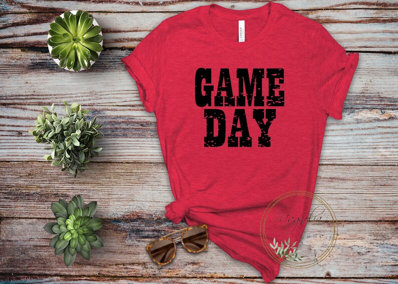 Game Day SVG Distressed Football Sports Svg Png Jpeg | Etsy