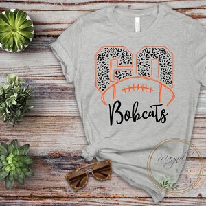 GO BOBCATS SVG, Football, Team Sports, School Mascot, Svg, Jpeg, Png ...