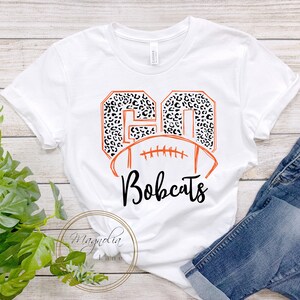 GO BOBCATS SVG, Football, Team Sports, School Mascot, Svg, Jpeg, Png ...
