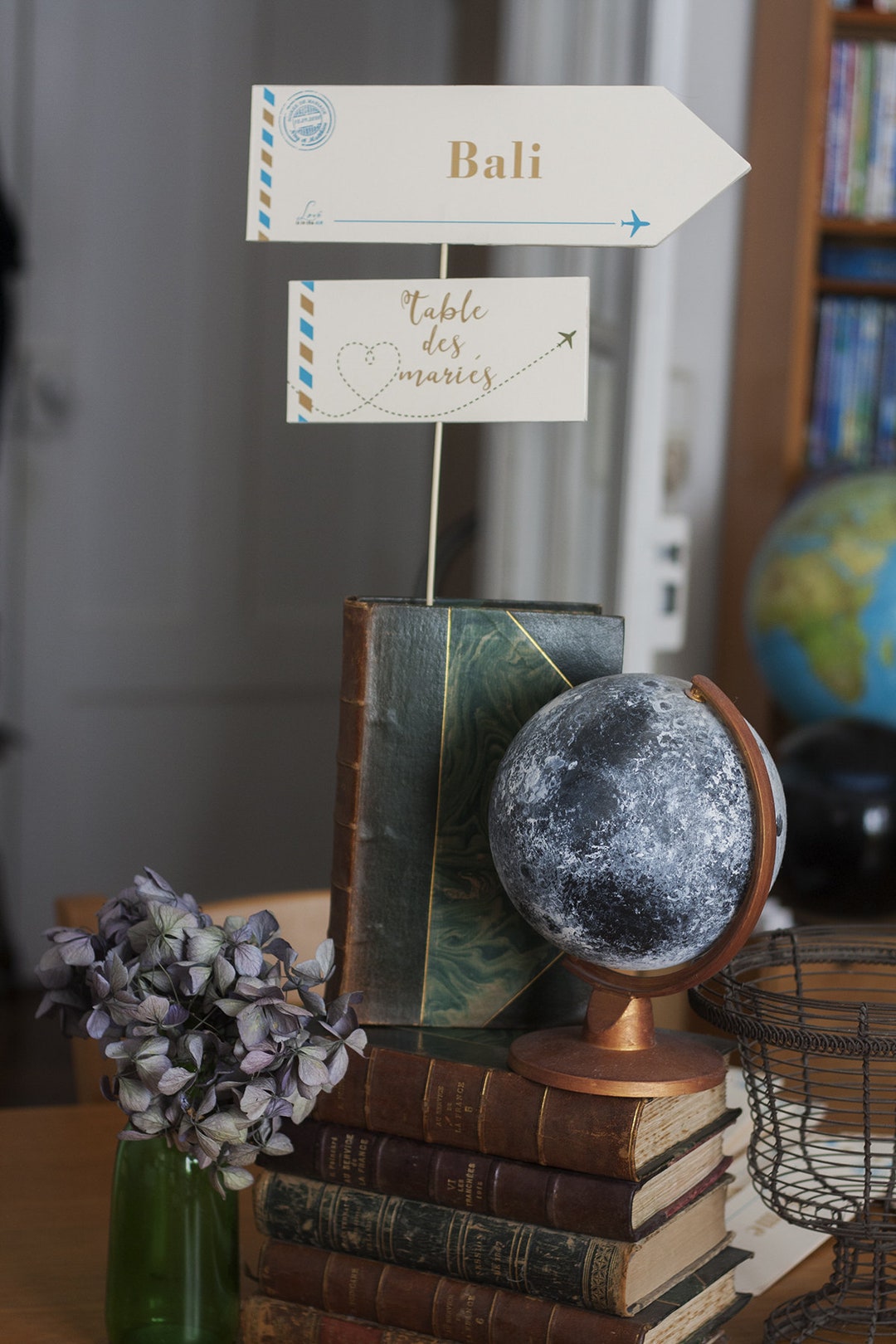 Travel Destination Table Marker (customizable) - Etsy