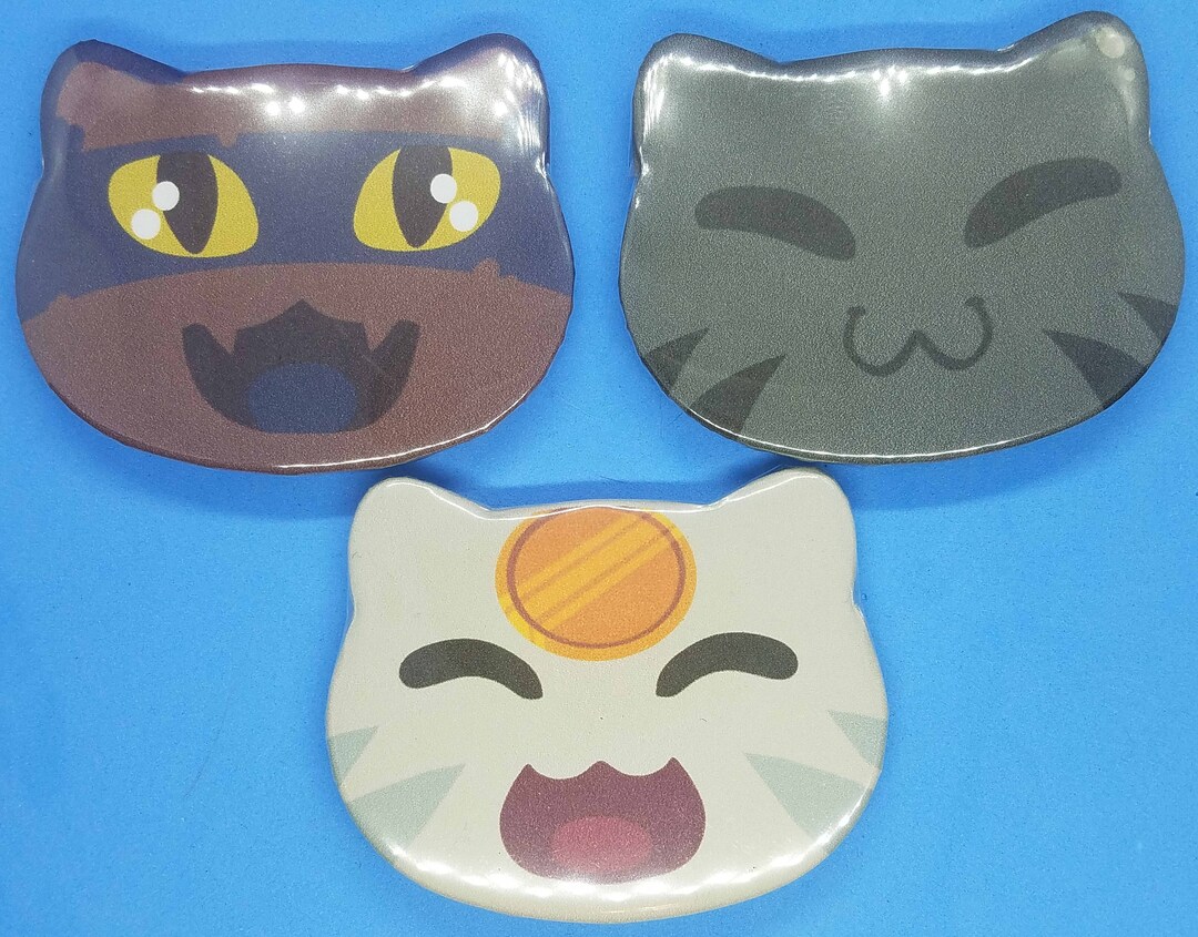 Slime Rancher Cats Pins/magnets Tabby, Hunter, Lucky Slimes - Etsy