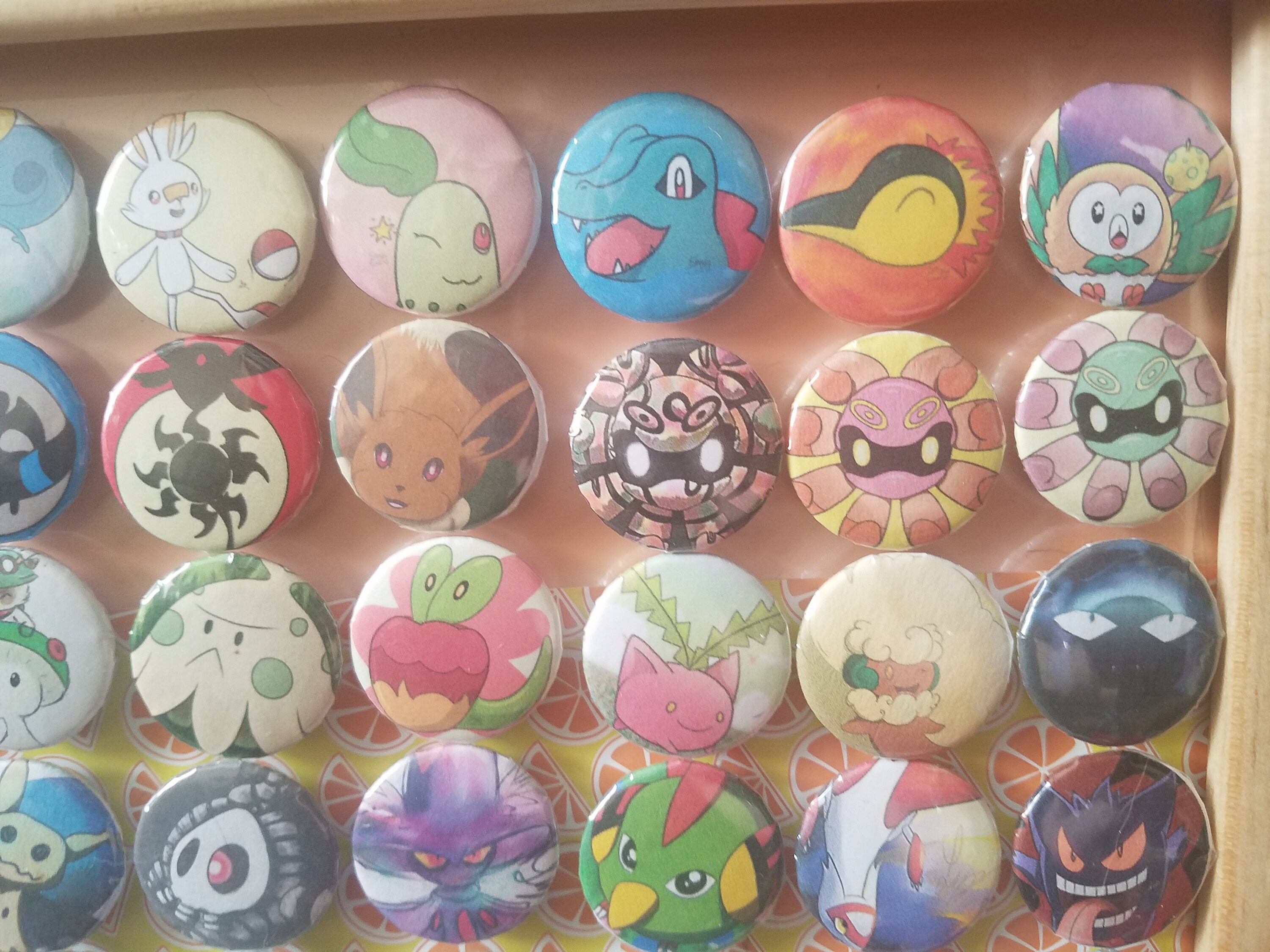 1 Inch RANDOM PACK Pokemon Pins - Etsy