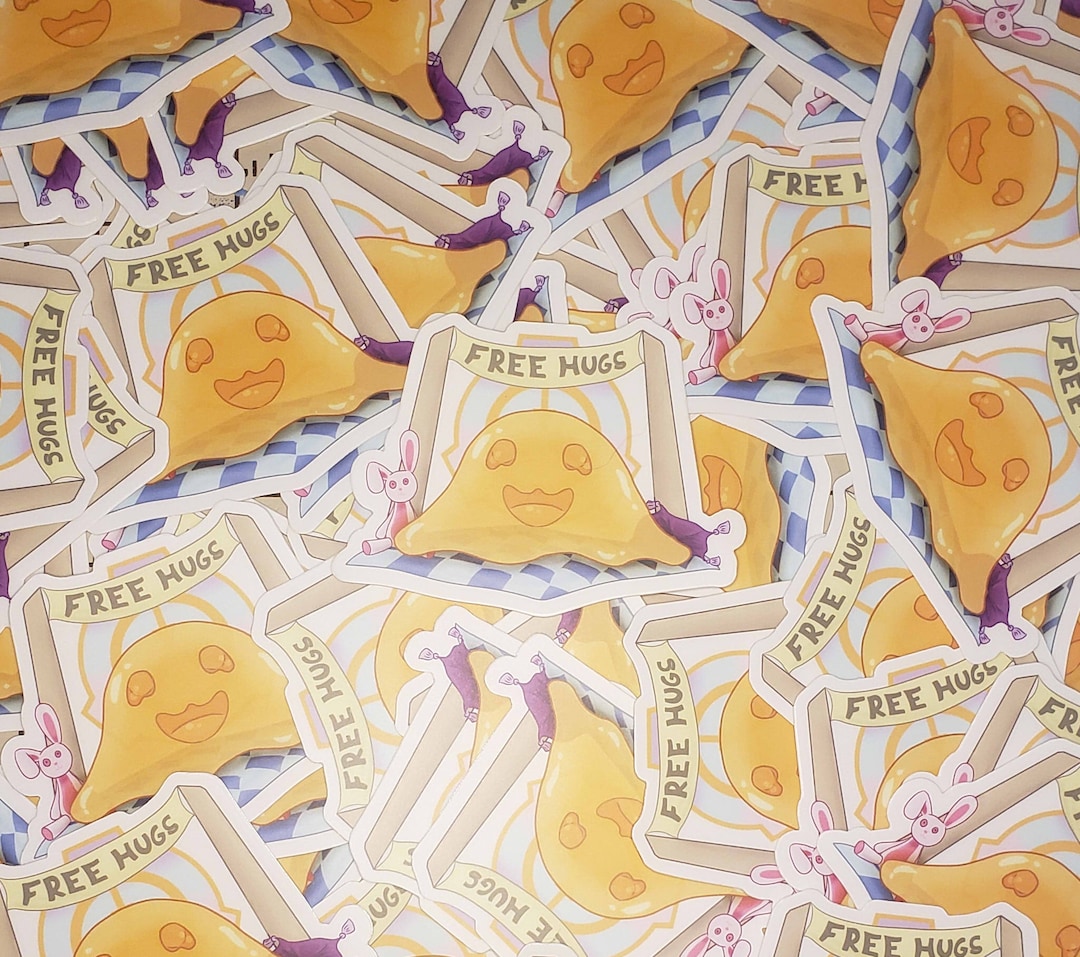 SCP-999 Tickle Monster, Vinyl Stickers - Etsy