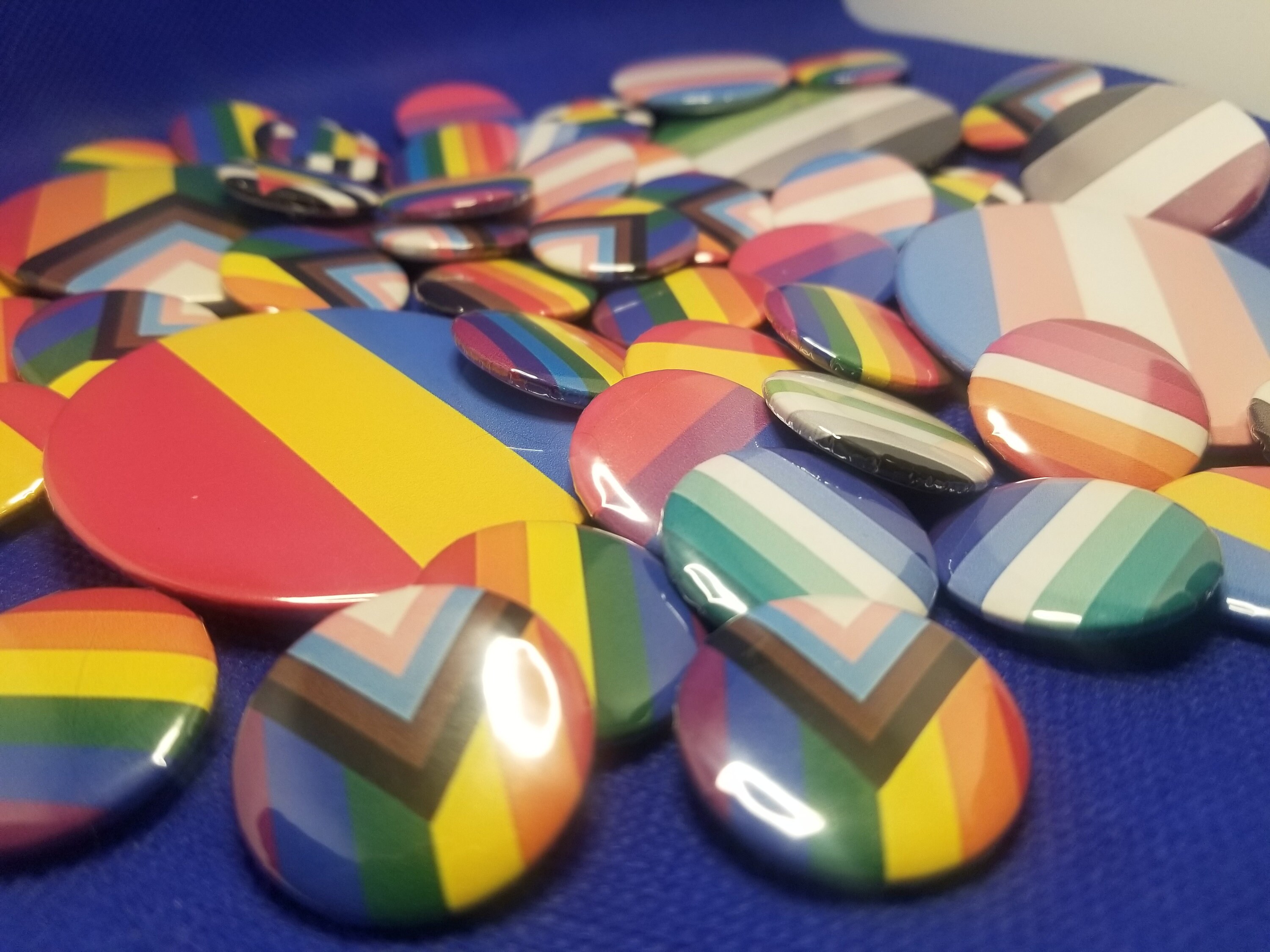 Queer Gear Pride Pins Flag of Choice 1 1.5 & 2.25 Inch - Etsy