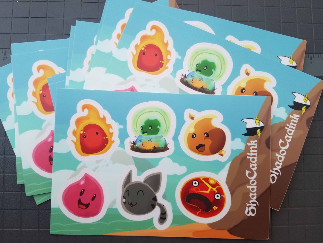 Slime Rancher Sticker Sheets - Etsy