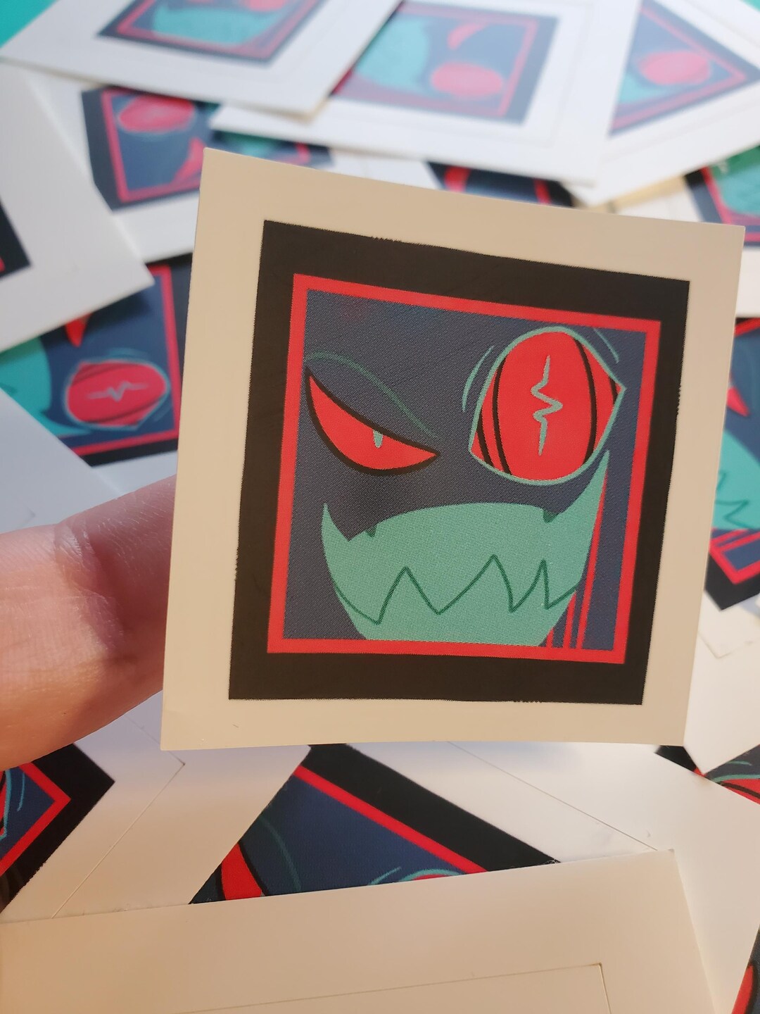 Vox 2" Square Vinyl Stickers - Hazbin Hotel (2 Inch) - Etsy