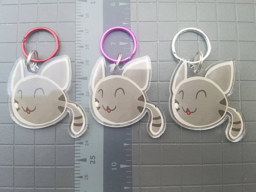 Tabby Slime, Slime Rancher Acrylic Keychain Charm - Etsy
